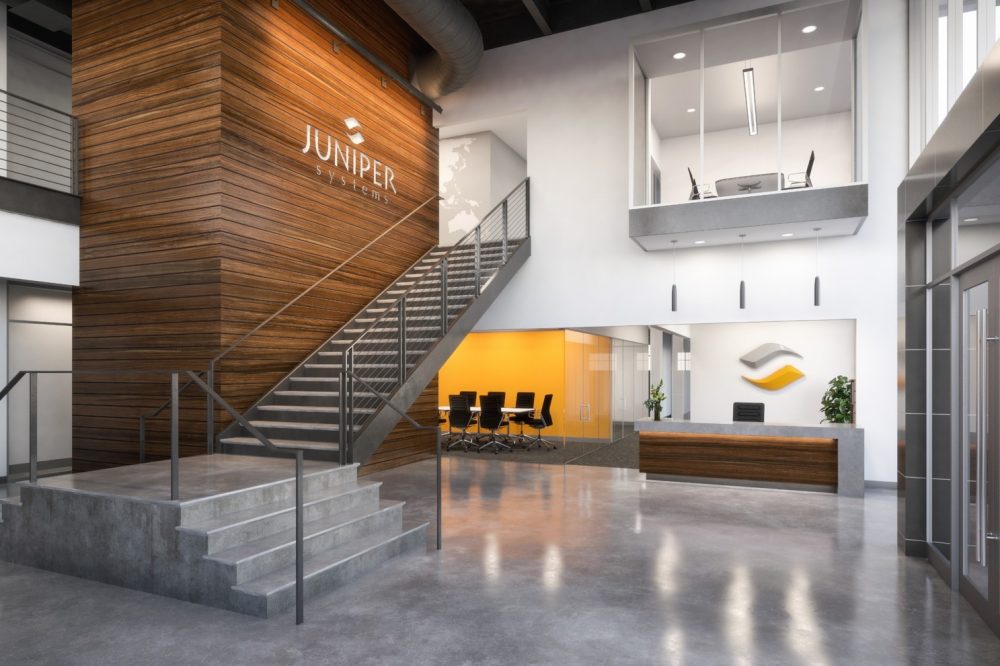 Construction continues for Juniper Systems' 52,000 square-foot building ...
