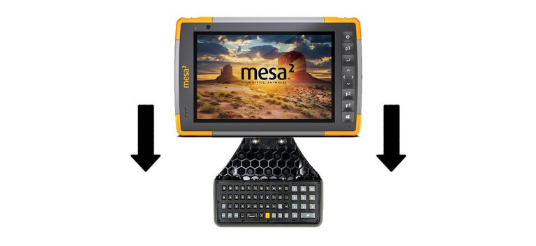 The Mesa 2 Rugged Tablet Attachable Keyboard is here | Get Rugged