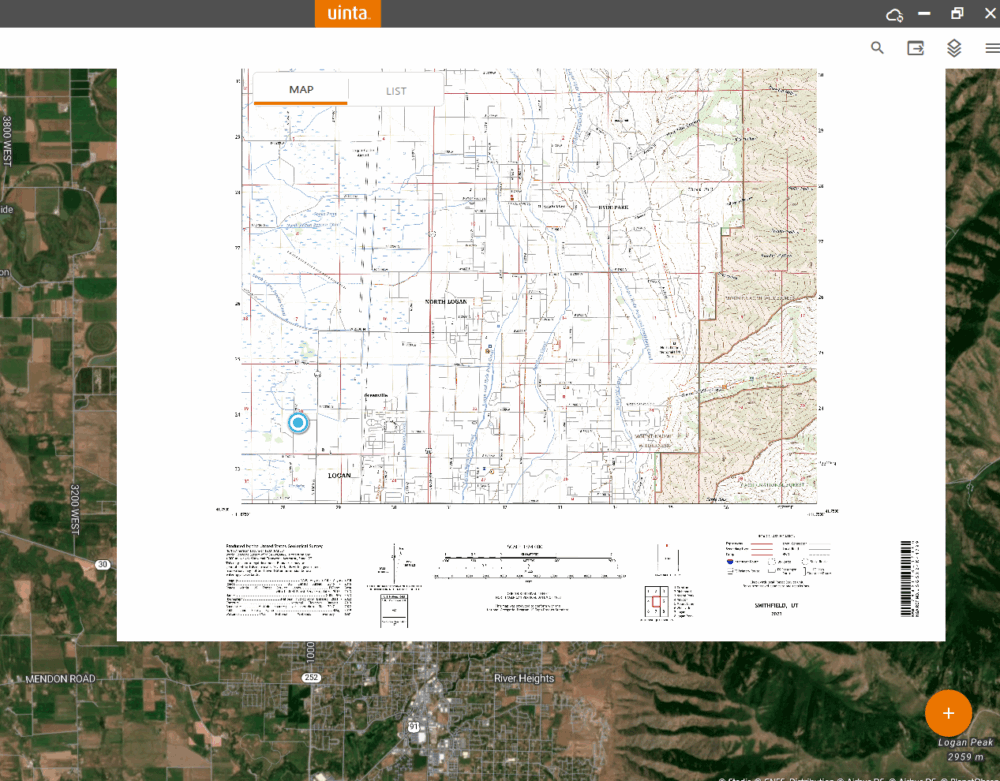 Downloadable Reference Maps for Uinta | Get Rugged